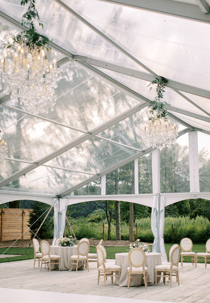 Clear Frame Tent - 40' x 75' - A&B Event + Tent Rental