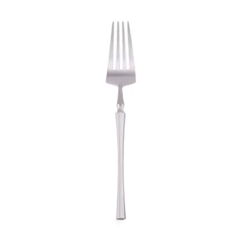 Silver Fluted Dinner Fork – A&B Event + Tent Rental